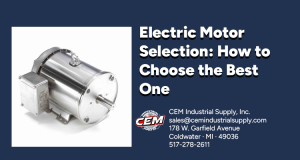 Electric motor selection: How to choose the best one